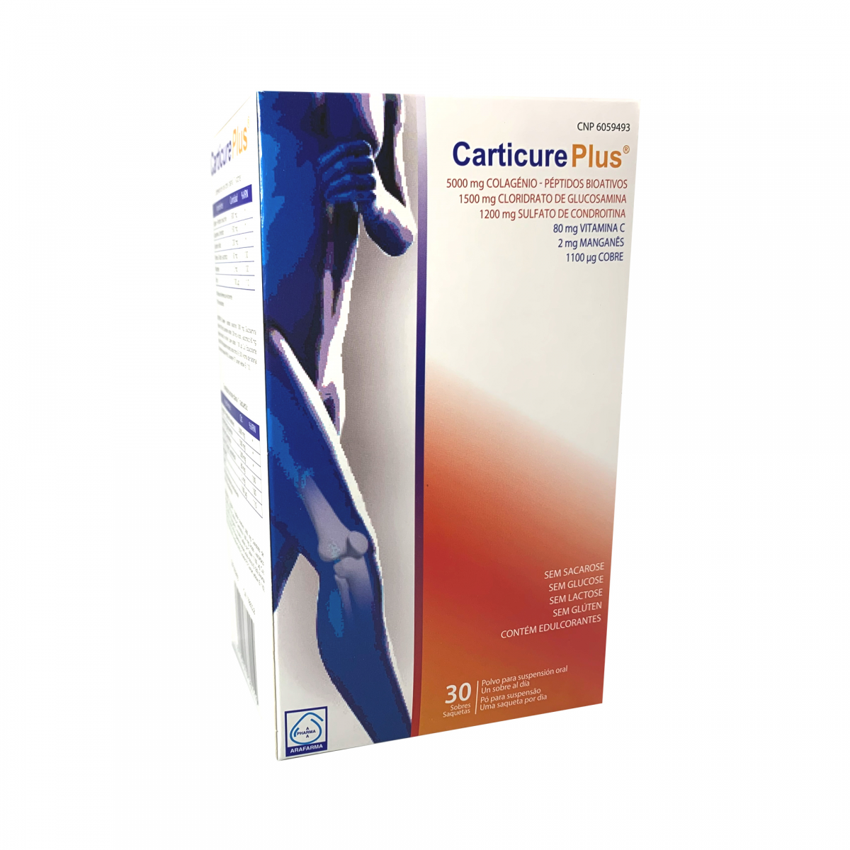 Carticure Plus 30 Saquetas - 6059493 - Glammy