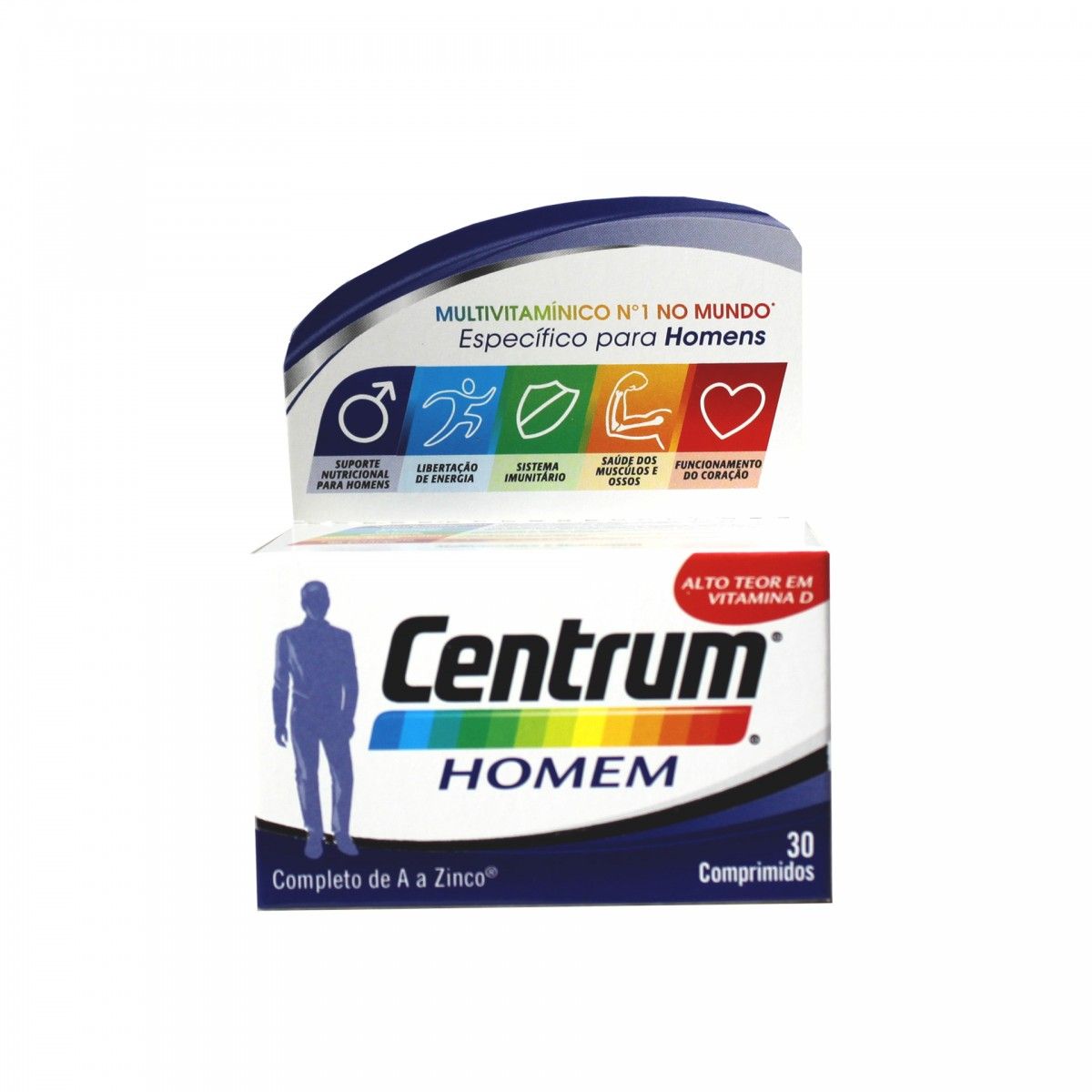 Centrum Homem 30 comprimidos | Glammy