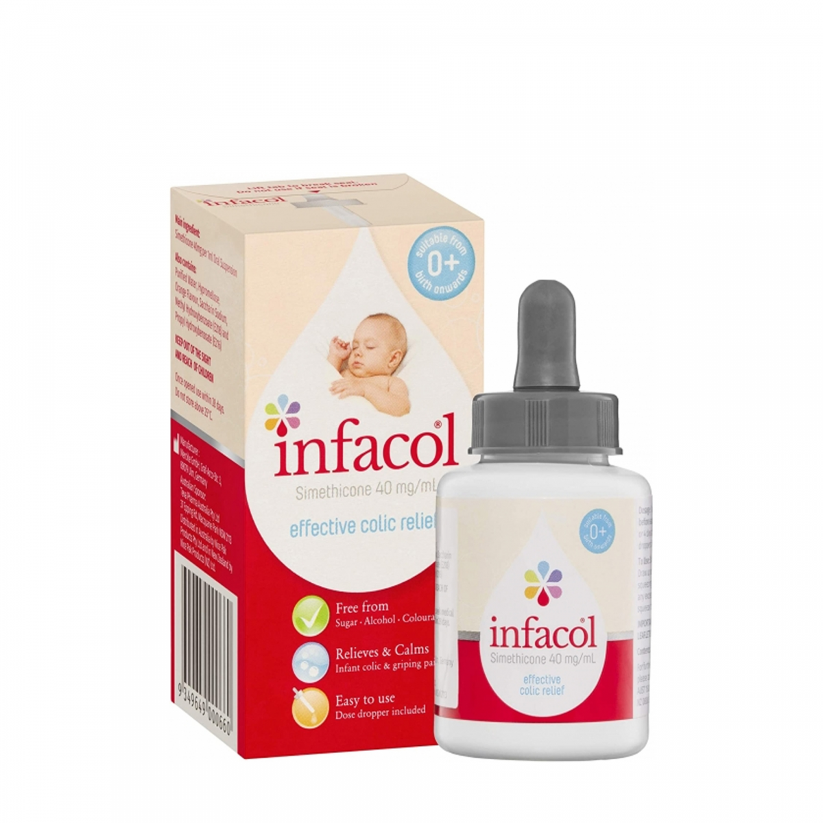 Infacol Anticólicas 40mg/ml Suspensão Oral 50 ml - 7063214 - Glammy