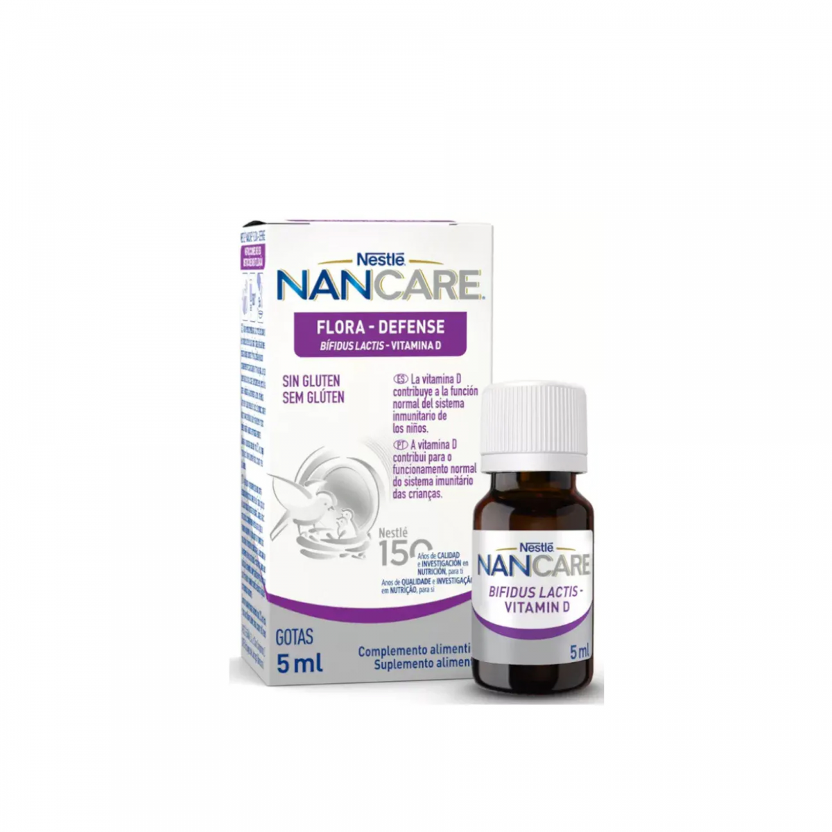 Nestlé Nancare Flora-Defense Bl Vit D 5ml - 7297630 - Glammy