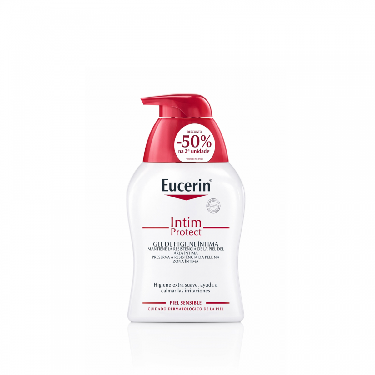 Eucerin Intim Protect Duo Gel Higiene Íntima Pele Sensível 2 x 250 ml ...