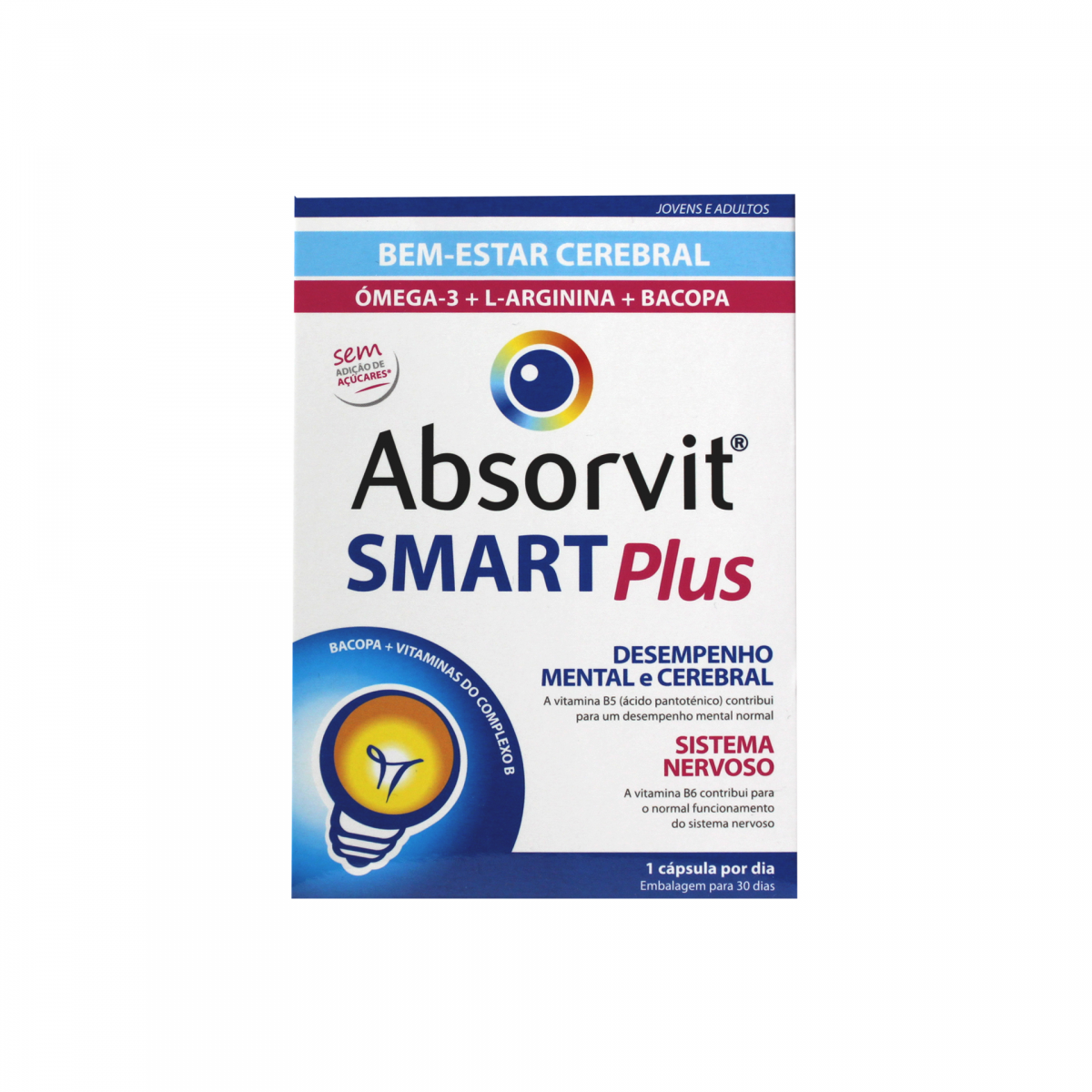 Absorvit Smart Plus 30 Cápsulas - 7376921 - Glammy