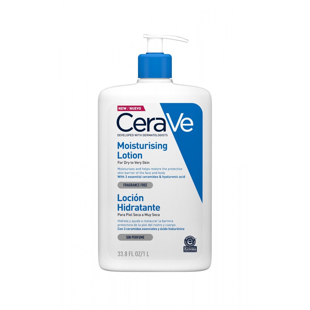 CeraVe Loção Corporal Hidratante 1000ml | Glammy