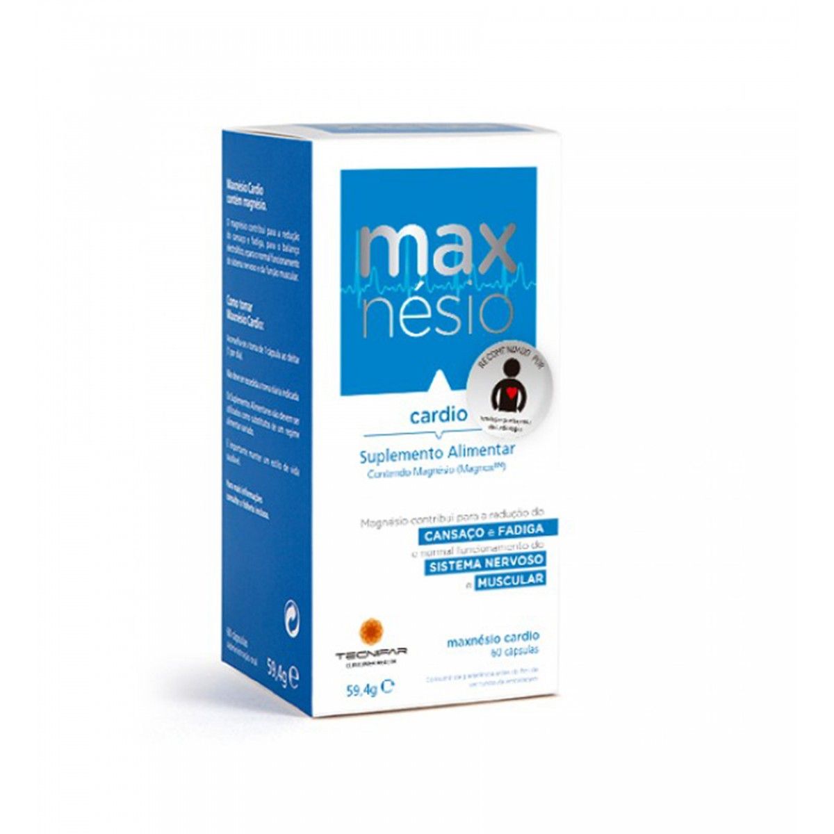 Maxnesio Cardio 60 Cápsulas | Glammy