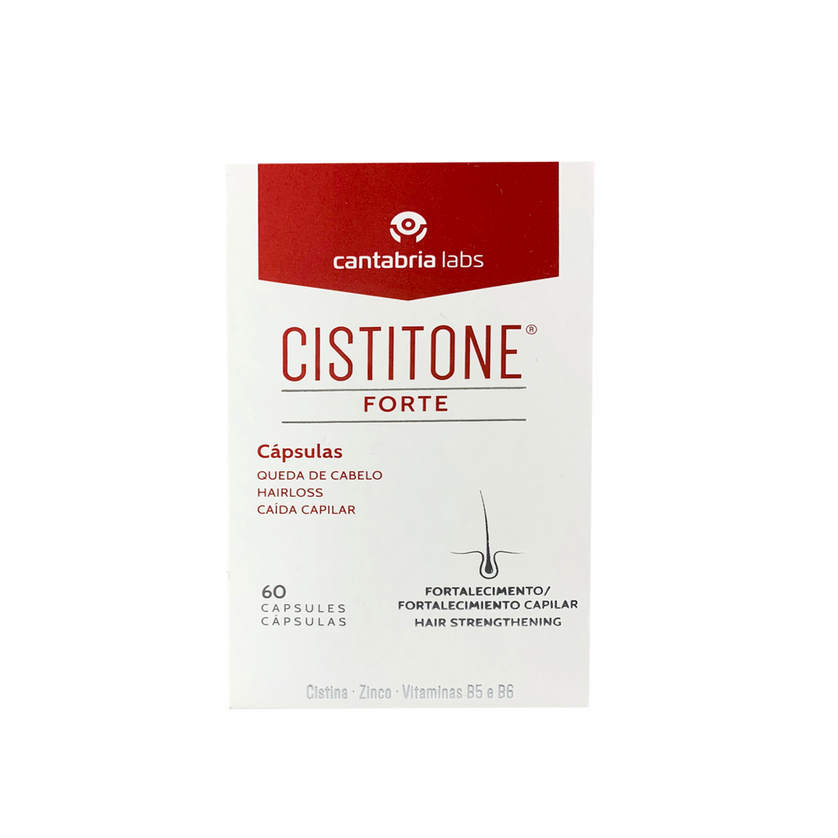 Cistitone Forte 60 cápsulas - 7377671 - Glammy