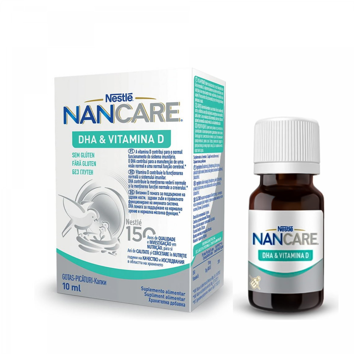 Nancare DHA Vitamina D Gotas 10ml - 7260190 - Glammy