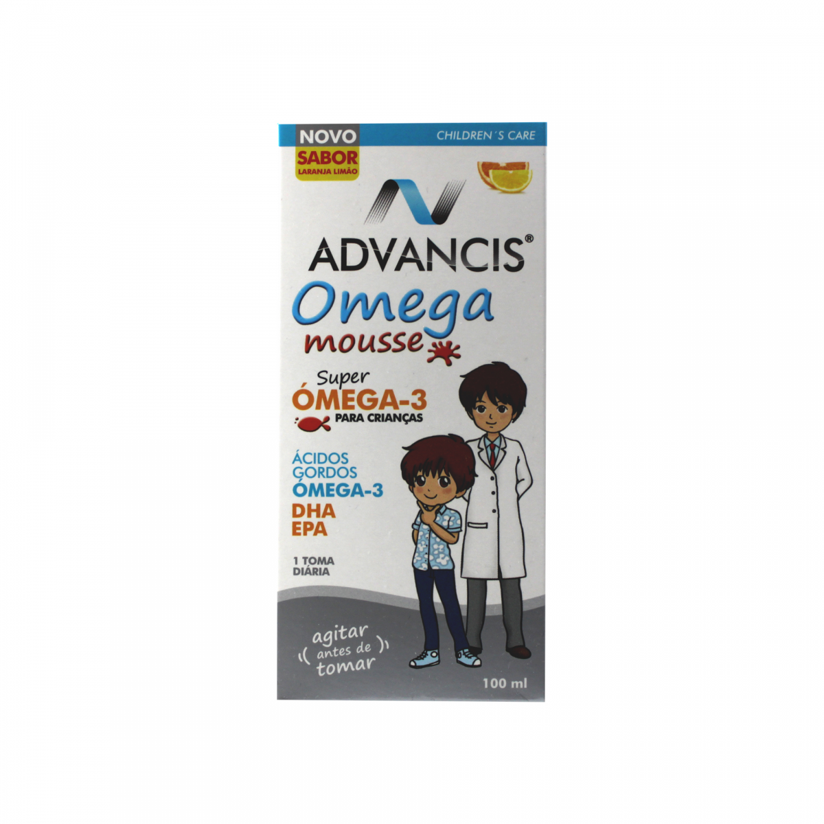 Advancis Omega Mousse Laranja-Lima 100ml - 7373555 - Glammy