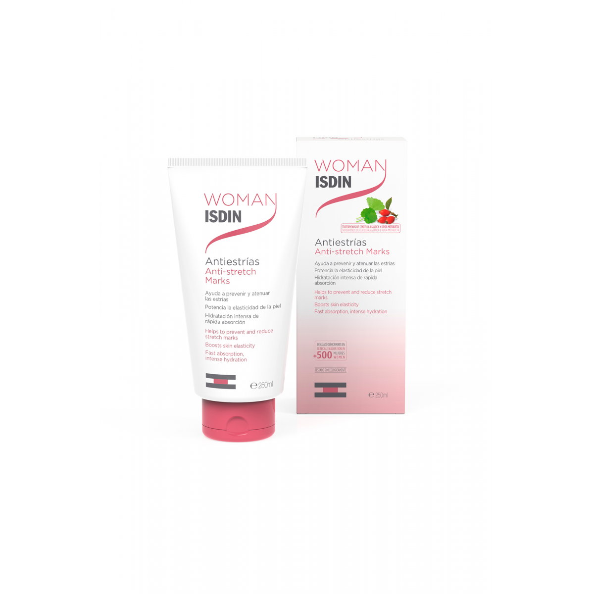 Isdin Woman Creme Anti-Estrias 250ml - 7508978 | Glammy