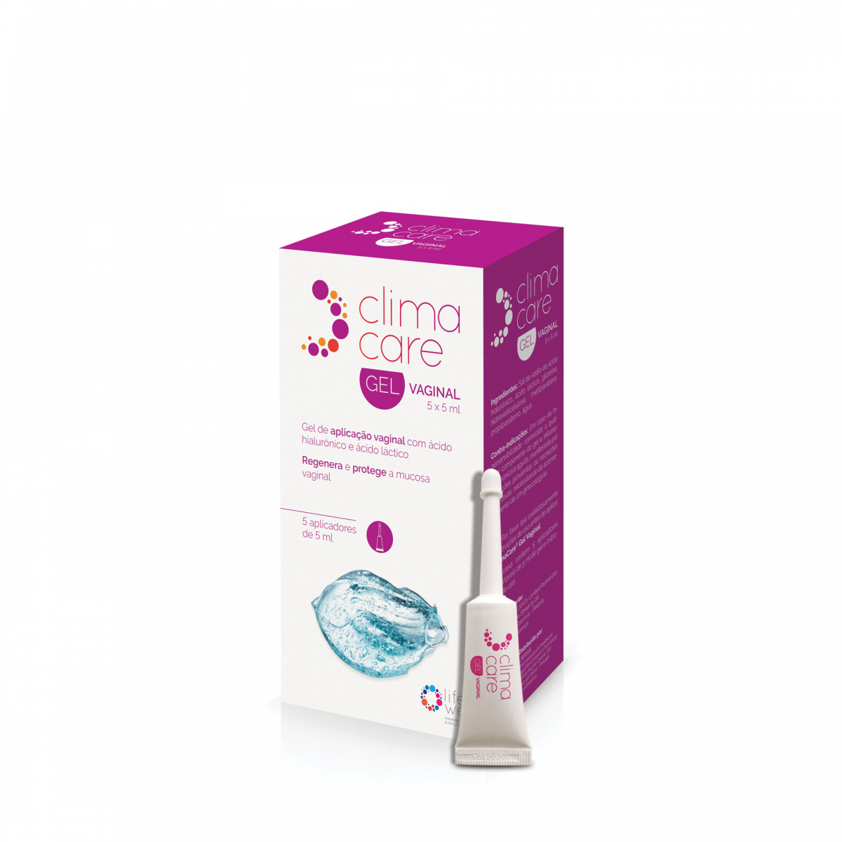 Climacare Gel Vaginal 5x5ml - 6325506 - Glammy